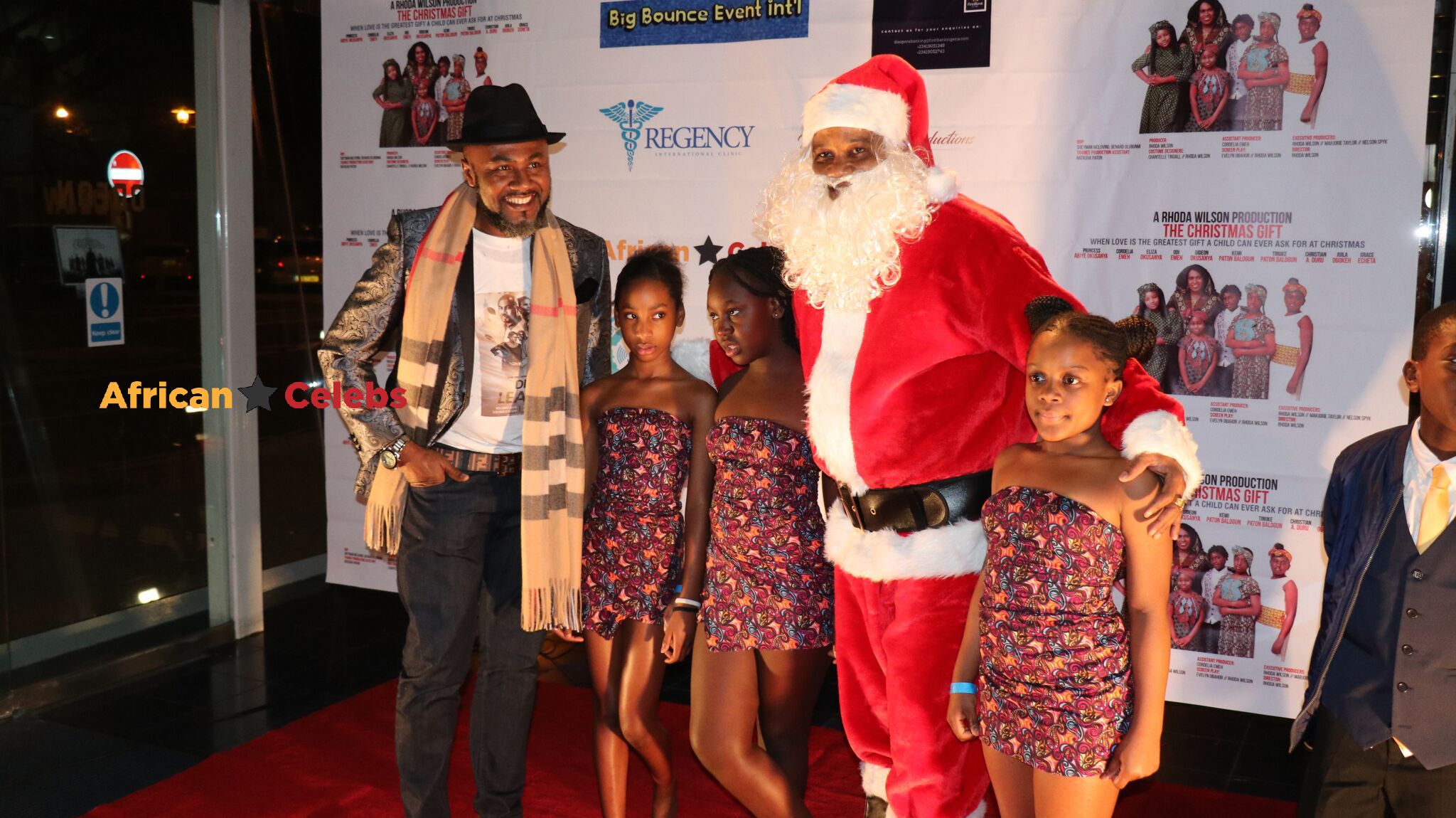 ‘The Christmas Gift’ Movie Premiere – Rhoda Wilson London – African Celebs